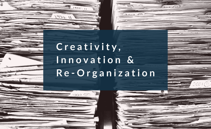 Creativity, Innovation & Re-Organization - Winebrenner Theological Seminary